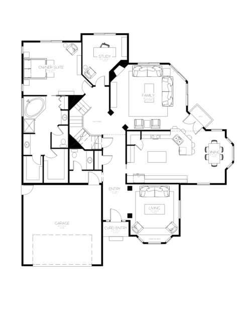 3240FUL – The Reid - Wise Owl Home Plans