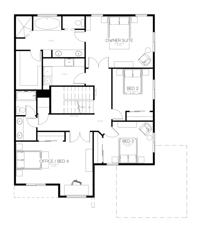 2645RIV – The Hartley - Wise Owl Home Plans